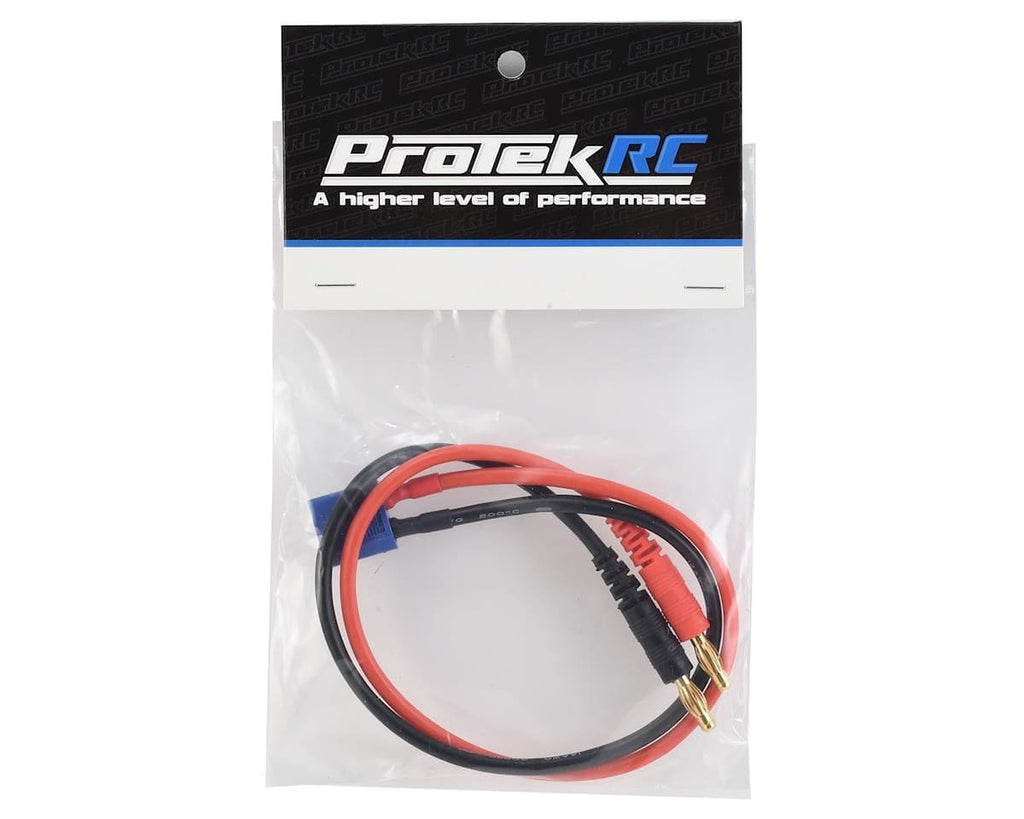 PTK-5310 ProTek RC Heavy Duty XT60 Charge Lead (Male XT60 to 4mm Banan