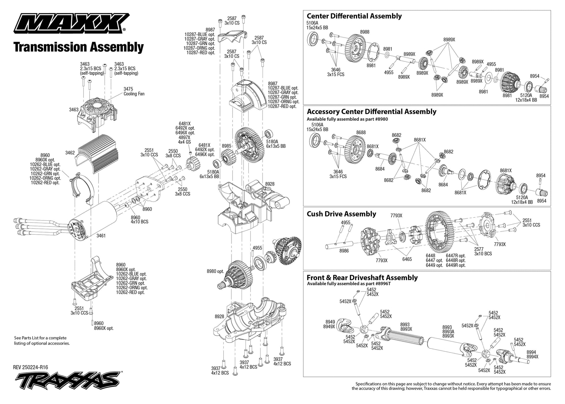 TRA89086-4 Traxxas Maxx 4S V2 Brushless Monster Truck - Shop online