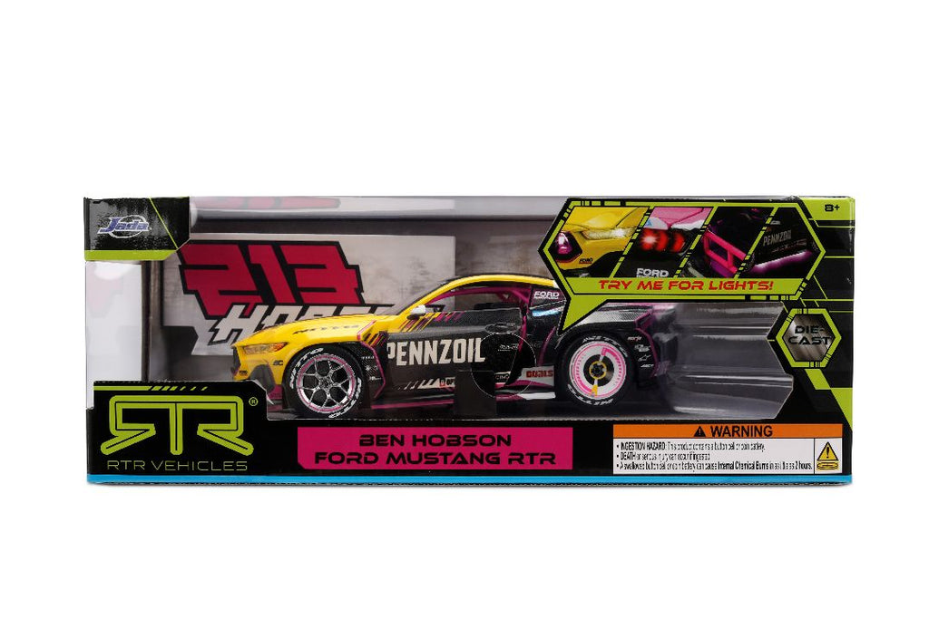 JAD37245 Jada 1/24 2025 Ford Mustang RTR w/Light - Ben Hobson