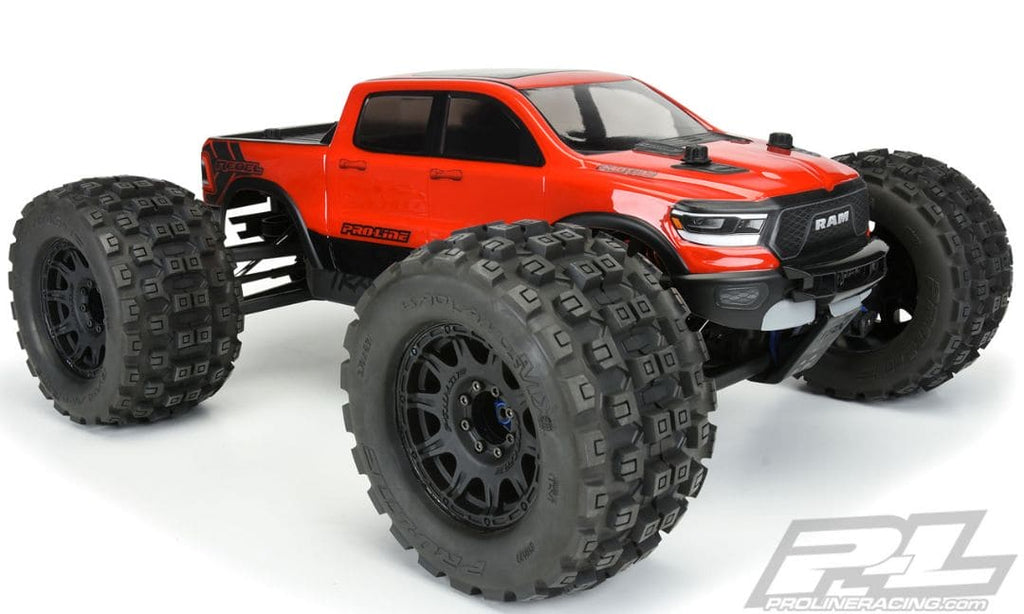 PRO353617 Pro-Line Pre-Cut 2020 Ram Rebel 1500 Clear Body E-REVO 2.0