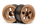 HPI116535 Tarmac R40 Wheel, Bronze, 52X31mm, 10mm Offset, (2pcs) for R
